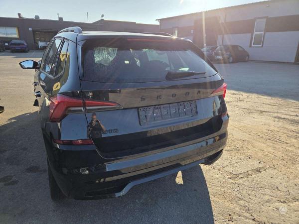 Black Skoda KAMIQ 2024 in Siauliai, with an engine capacity of 1.00 L and mileage of 22 thousand km for 6900 €, photo 7 on AUTOMOTO.COM.LV