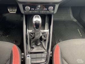 Black Skoda KAMIQ 2024 in Vilnius, with an engine capacity of 1.50 L and mileage of 40 thousand km for 25800 €, photo 16 on AUTOMOTO.COM.LV