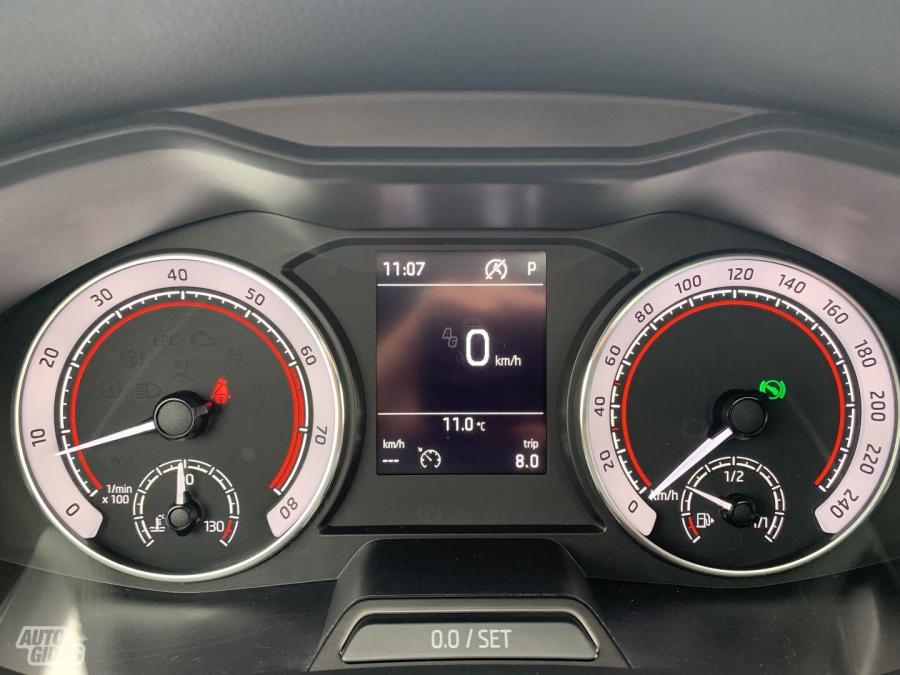 Black Skoda KAMIQ 2024 in Vilnius, with an engine capacity of 1.50 L and mileage of 40 thousand km for 25800 €, photo 22 on AUTOMOTO.COM.LV