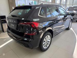 Black Skoda KAMIQ 2026 in Siauliai, with an engine capacity of 1.00 L and mileage of 0 thousand km for 24620 €, photo 4 on AUTOMOTO.COM.LV