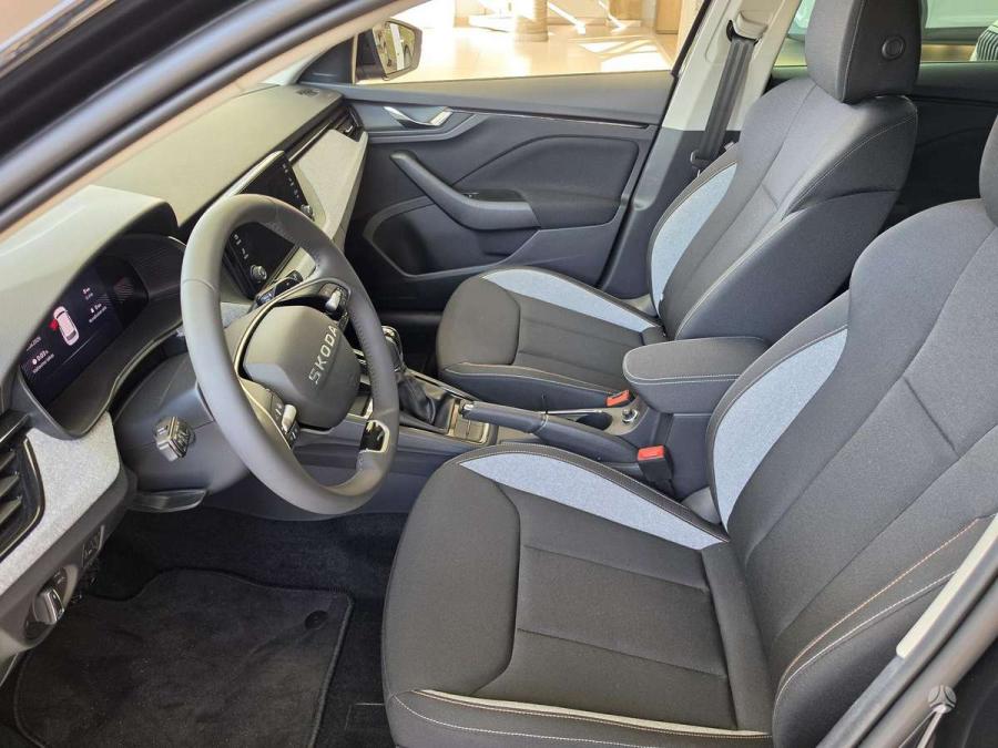 Black Skoda KAMIQ 2026 in Siauliai, with an engine capacity of 1.00 L and mileage of 0 thousand km for 24620 €, photo 14 on AUTOMOTO.COM.LV