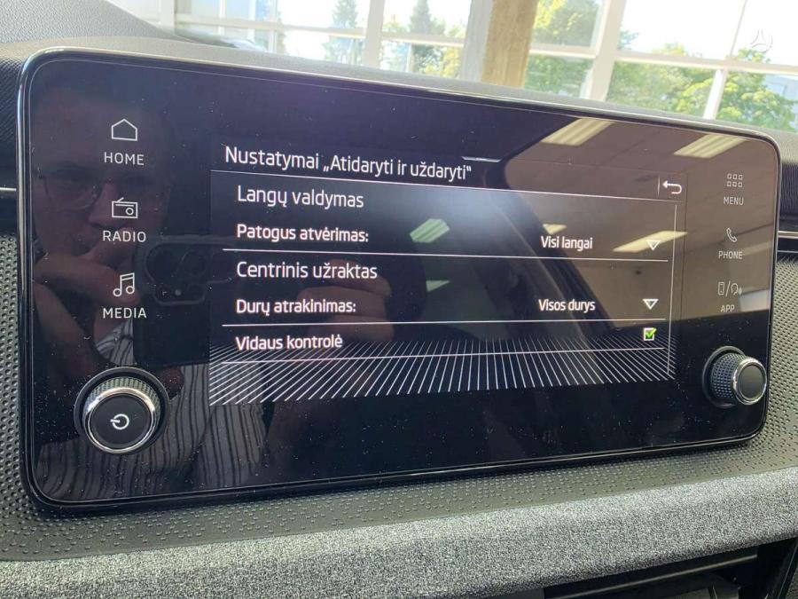 Black Skoda KAMIQ 2026 in Siauliai, with an engine capacity of 1.00 L and mileage of 0 thousand km for 24620 €, photo 45 on AUTOMOTO.COM.LV