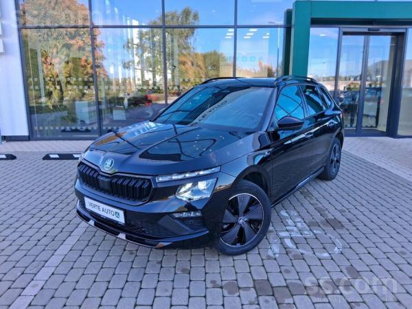 Черный Шкода KAMIQ 2026 в Рига, объемом двигателя 1.00 л и пробегом 9 тыс. км за 24900 €, фото 1 на AUTOMOTO.COM.LV