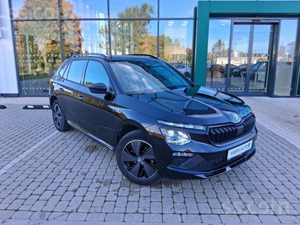 Черный Шкода KAMIQ 2026 в Рига, объемом двигателя 1.00 л и пробегом 9 тыс. км за 24900 €, фото 3 на AUTOMOTO.COM.LV