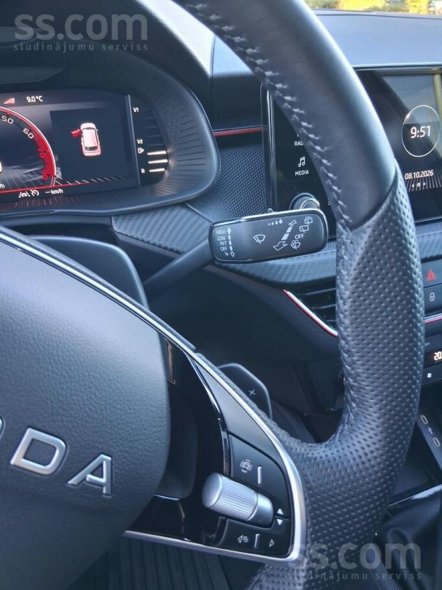 Melns Skoda KAMIQ 2026 Rīga, ar dzinēja tilpumu 1.00 L un nobraukumu 9 tūkst. km par 24900 €, foto 12 vietnē AUTOMOTO.COM.LV