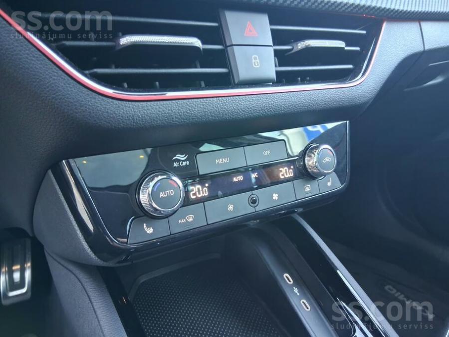 Melns Skoda KAMIQ 2026 Rīga, ar dzinēja tilpumu 1.00 L un nobraukumu 9 tūkst. km par 24900 €, foto 17 vietnē AUTOMOTO.COM.LV
