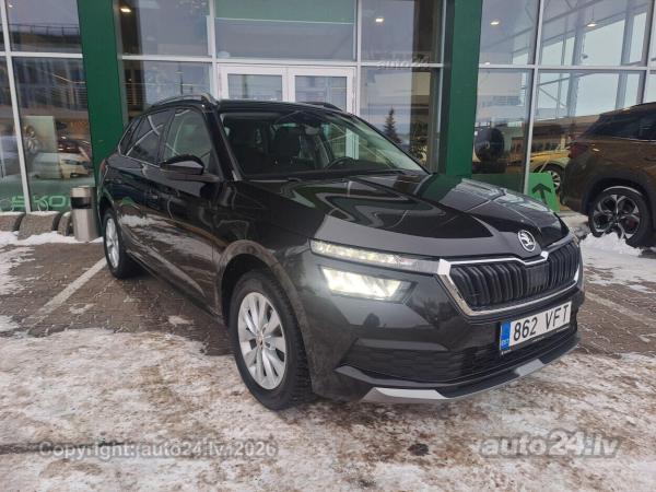 Black Skoda KAMIQ 2021 in Tartu, with an engine capacity of 1.00 L and mileage of 90 thousand km for 14900 €, photo 1 on AUTOMOTO.COM.LV