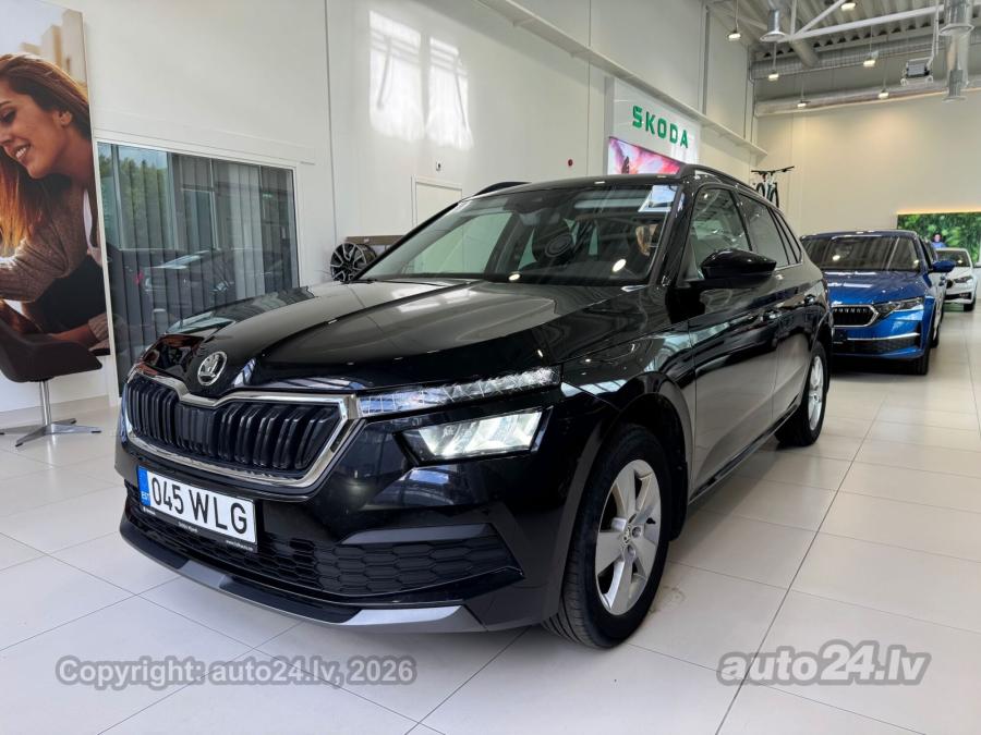 Melns Skoda KAMIQ 2021 Paide, ar dzinēja tilpumu 1.00 L un nobraukumu 91 tūkst. km par 14500 €, foto 1 vietnē AUTOMOTO.COM.LV