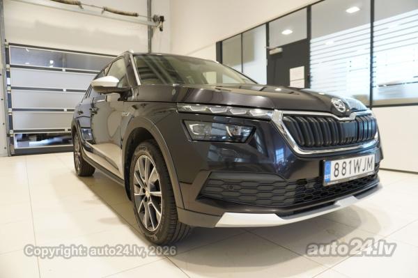 Black Skoda KAMIQ 2023 in Tallinn, with an engine capacity of 1.50 L and mileage of 118 thousand km for 19500 €, photo 4 on AUTOMOTO.COM.LV