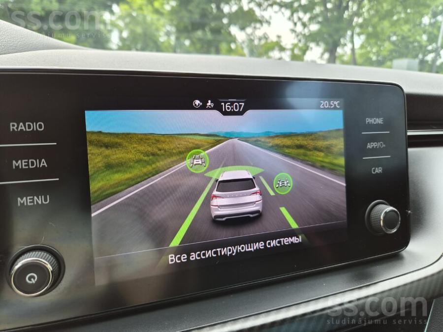 Черный Шкода KAMIQ 2023 в Резекне, объемом двигателя 1.50 л и пробегом 62 тыс. км за 21350 €, фото 20 на AUTOMOTO.COM.LV