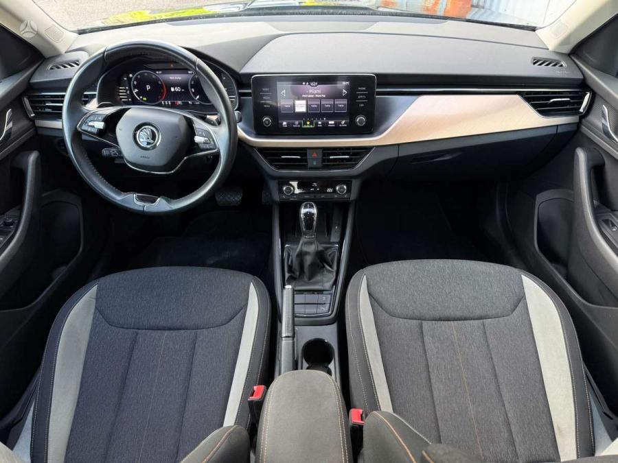 Black Skoda KAMIQ 2023 in Vilnius, with an engine capacity of 1.00 L and mileage of 106 thousand km for 16630 €, photo 7 on AUTOMOTO.COM.LV