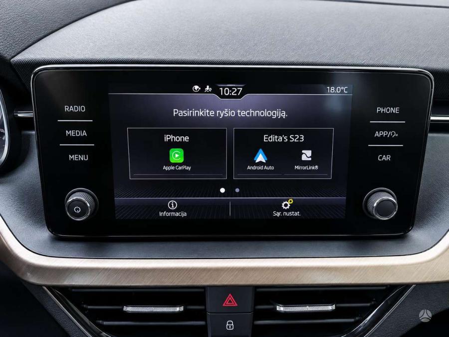 Melns Skoda KAMIQ 2023 Viļņa, ar dzinēja tilpumu 1.00 L un nobraukumu 105 tūkst. km par 16150 €, foto 15 vietnē AUTOMOTO.COM.LV