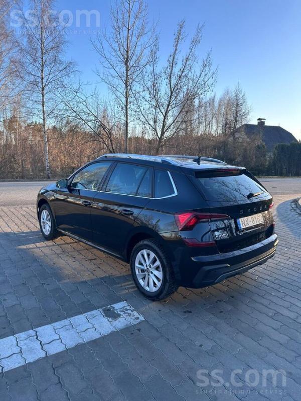 Черный Шкода KAMIQ 2024 в Рига, объемом двигателя 1.00 л и пробегом 25 тыс. км за 19800 €, фото 5 на AUTOMOTO.COM.LV
