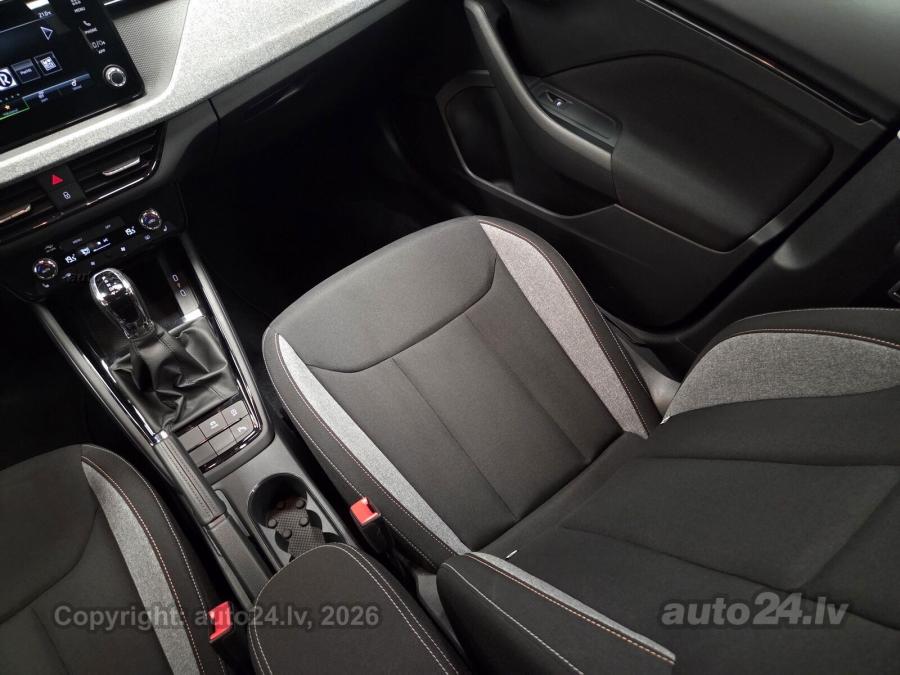 Black Skoda KAMIQ 2024 in Tallinn, with an engine capacity of 1.00 L and mileage of 38 thousand km for 18900 €, photo 17 on AUTOMOTO.COM.LV