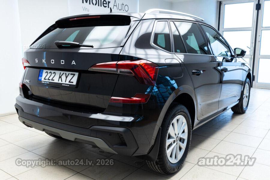 Melns Skoda KAMIQ 2025 Jehvi, ar dzinēja tilpumu 1.00 L un nobraukumu 2 tūkst. km par 26500 €, foto 5 vietnē AUTOMOTO.COM.LV