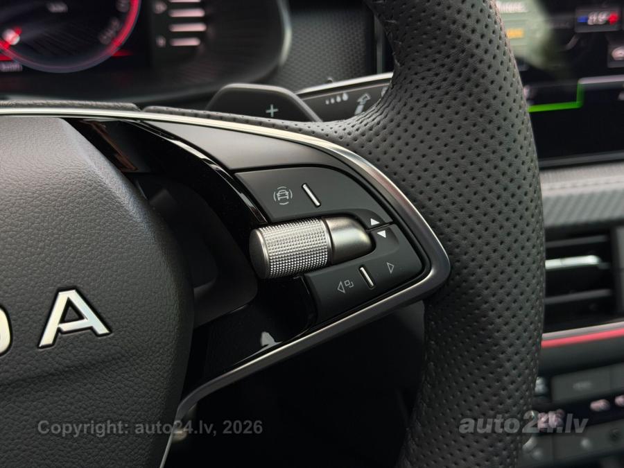 Black Skoda KAMIQ 2026 in Parnu, with an engine capacity of 1.50 L and mileage of 2 thousand km for 31900 €, photo 18 on AUTOMOTO.COM.LV