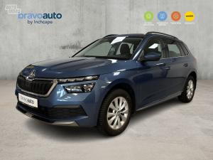Blue Skoda KAMIQ 2019 in Vilnius, with an engine capacity of 1.00 L and mileage of 89 thousand km for 17777 €, photo  on AUTOMOTO.COM.LV