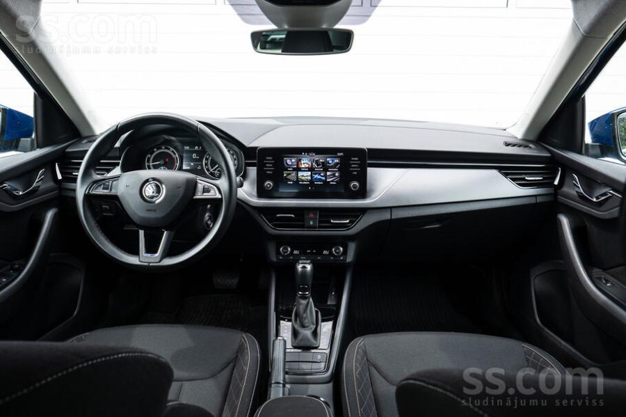 Zils Skoda KAMIQ 2020 Rīga, ar dzinēja tilpumu 1.50 L un nobraukumu 124 tūkst. km par 17200 €, foto 8 vietnē AUTOMOTO.COM.LV