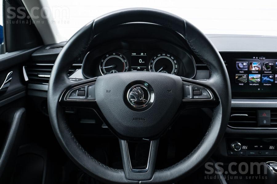 Zils Skoda KAMIQ 2020 Rīga, ar dzinēja tilpumu 1.50 L un nobraukumu 124 tūkst. km par 17200 €, foto 19 vietnē AUTOMOTO.COM.LV