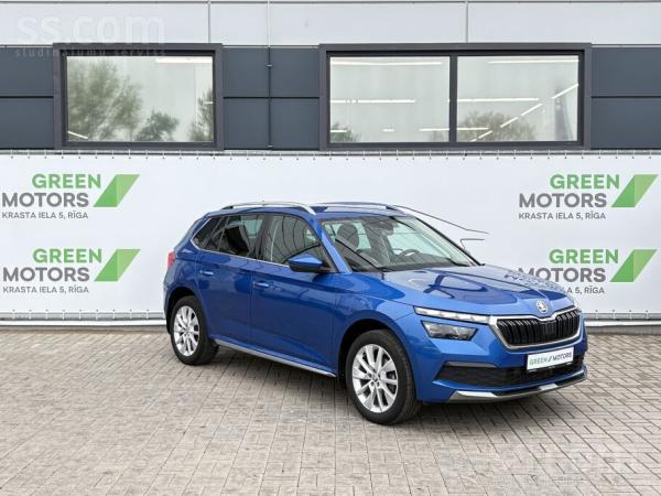 Blue Skoda KAMIQ 2020 in Riga, with an engine capacity of 1.00 L and mileage of 76 thousand km for 17500 €, photo 2 on AUTOMOTO.COM.LV