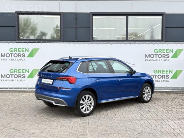 Blue Skoda KAMIQ 2020 in Riga, with an engine capacity of 1.00 L and mileage of 76 thousand km for 17500 €, photo 4 on AUTOMOTO.COM.LV