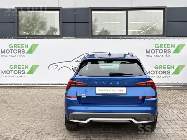 Blue Skoda KAMIQ 2020 in Riga, with an engine capacity of 1.00 L and mileage of 76 thousand km for 17500 €, photo 8 on AUTOMOTO.COM.LV