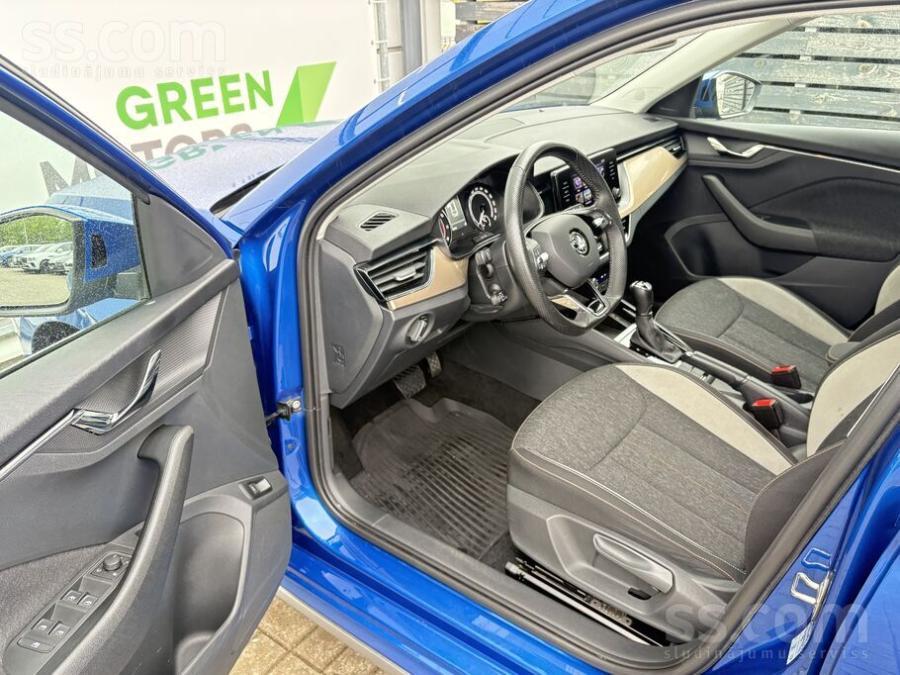 Синий Шкода KAMIQ 2020 в Рига, объемом двигателя 1.00 л и пробегом 76 тыс. км за 17500 €, фото 12 на AUTOMOTO.COM.LV