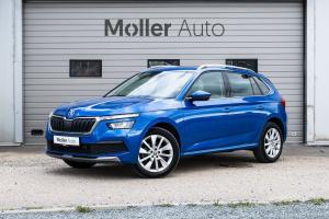 Blue Skoda KAMIQ 2020 in Jelgava, with an engine capacity of 1.50 L and mileage of 130 thousand km for 17500 €, photo  on AUTOMOTO.COM.LV