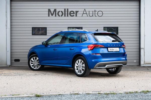 Blue Skoda KAMIQ 2020 in Jelgava, with an engine capacity of 1.50 L and mileage of 130 thousand km for 17500 €, photo 4 on AUTOMOTO.COM.LV