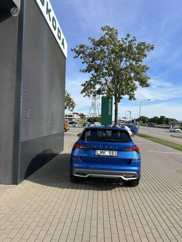 Zils Skoda KAMIQ 2020 Klaipėda, ar dzinēja tilpumu 1.50 L un nobraukumu 18 tūkst. km par 17700 €, foto 6 vietnē AUTOMOTO.COM.LV