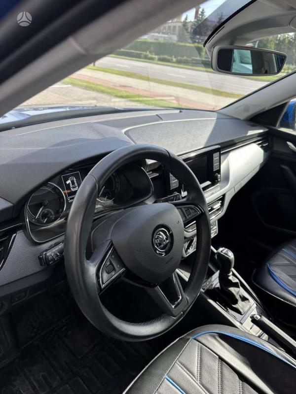 Zils Skoda KAMIQ 2020 Klaipėda, ar dzinēja tilpumu 1.50 L un nobraukumu 18 tūkst. km par 17700 €, foto 8 vietnē AUTOMOTO.COM.LV