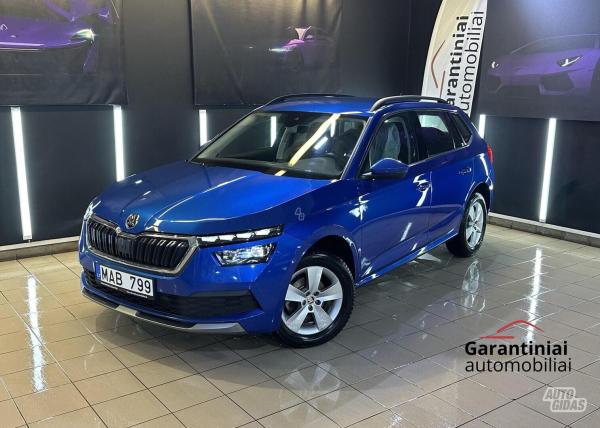 Zils Skoda KAMIQ 2021 Avižieniai, ar dzinēja tilpumu 1.00 L un nobraukumu 97 tūkst. km par 14950 €, foto  vietnē AUTOMOTO.COM.LV