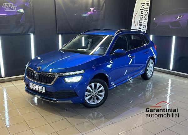 Zils Skoda KAMIQ 2021 Avižieniai, ar dzinēja tilpumu 1.50 L un nobraukumu 117 tūkst. km par 18750 €, foto 1 vietnē AUTOMOTO.COM.LV