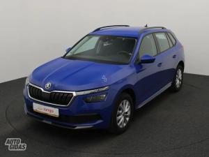 Blue Skoda KAMIQ 2021 in Vilnius, with an engine capacity of 1.00 L and mileage of 107 thousand km for 14599 €, photo  on AUTOMOTO.COM.LV