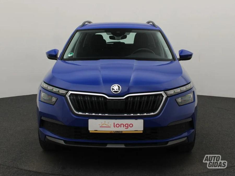 Blue Skoda KAMIQ 2021 in Vilnius, with an engine capacity of 1.00 L and mileage of 107 thousand km for 14599 €, photo 4 on AUTOMOTO.COM.LV