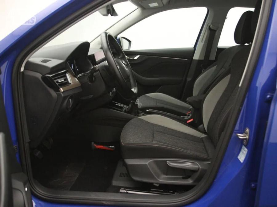 Blue Skoda KAMIQ 2021 in Vilnius, with an engine capacity of 1.00 L and mileage of 107 thousand km for 14599 €, photo 5 on AUTOMOTO.COM.LV