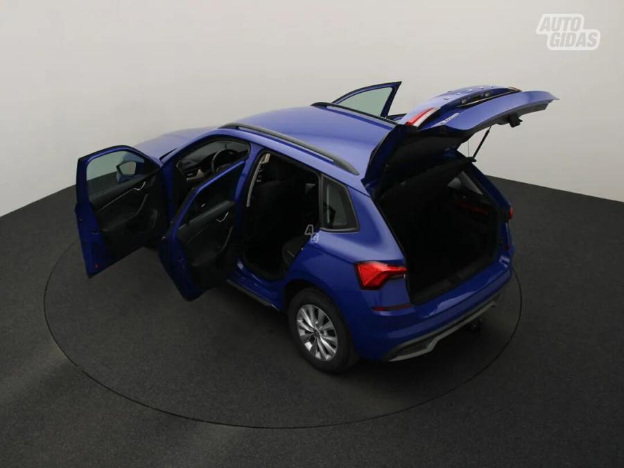 Blue Skoda KAMIQ 2021 in Vilnius, with an engine capacity of 1.00 L and mileage of 107 thousand km for 14599 €, photo 14 on AUTOMOTO.COM.LV