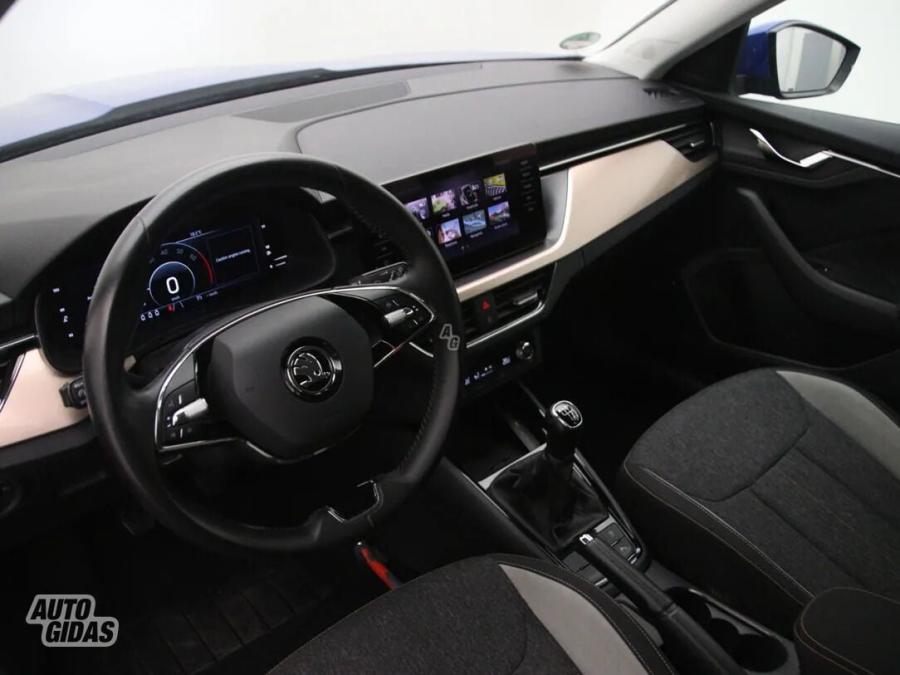Blue Skoda KAMIQ 2021 in Vilnius, with an engine capacity of 1.00 L and mileage of 107 thousand km for 14599 €, photo 17 on AUTOMOTO.COM.LV