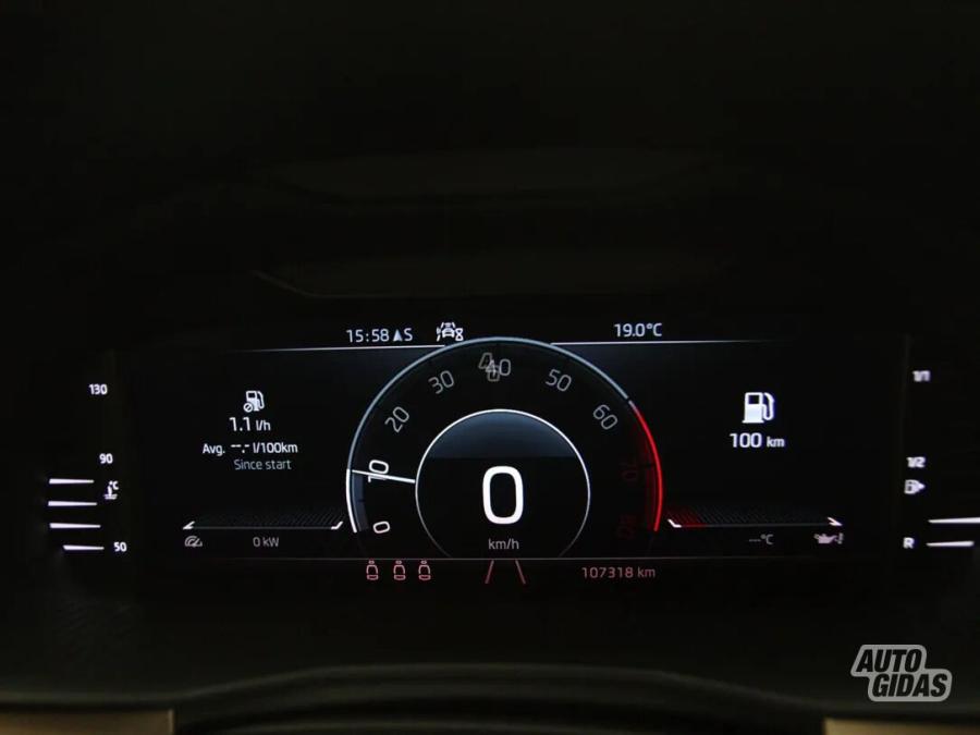 Blue Skoda KAMIQ 2021 in Vilnius, with an engine capacity of 1.00 L and mileage of 107 thousand km for 14599 €, photo 20 on AUTOMOTO.COM.LV