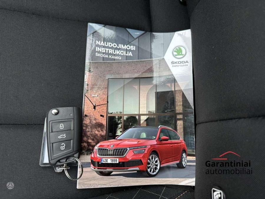 Zils Skoda KAMIQ 2021 Viļņa, ar dzinēja tilpumu 1.00 L un nobraukumu 100 tūkst. km par 14500 €, foto 28 vietnē AUTOMOTO.COM.LV