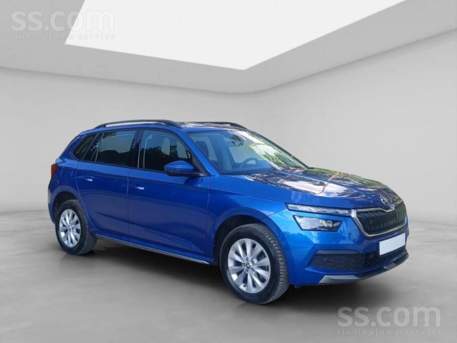 Zils Skoda KAMIQ 2021 Rīga, ar dzinēja tilpumu 1.00 L un nobraukumu 161 tūkst. km par 13890 €, foto 1 vietnē AUTOMOTO.COM.LV