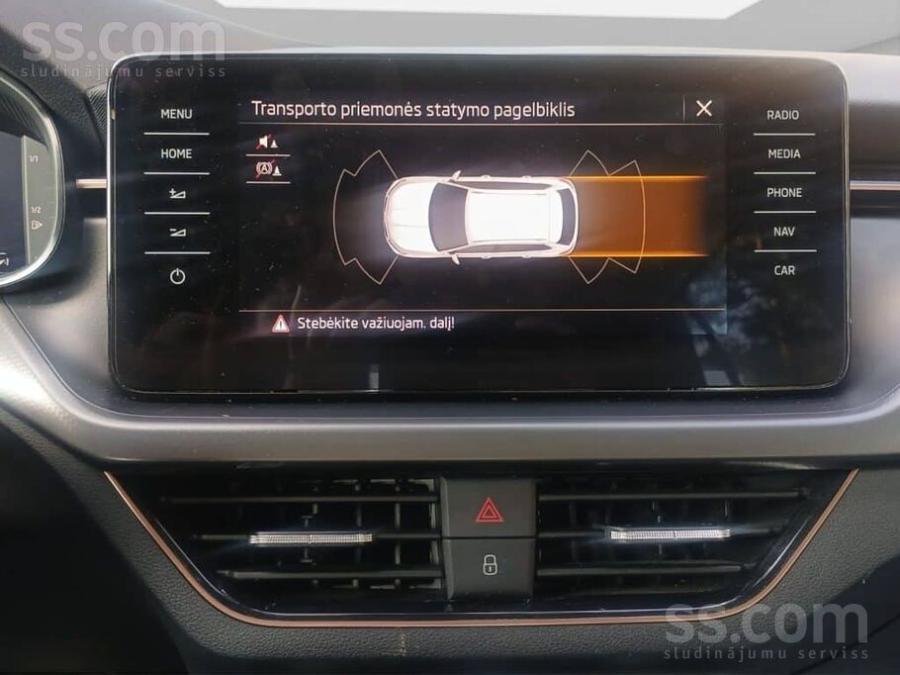 Zils Skoda KAMIQ 2021 Rīga, ar dzinēja tilpumu 1.00 L un nobraukumu 161 tūkst. km par 13890 €, foto 8 vietnē AUTOMOTO.COM.LV