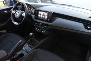 Blue Skoda KAMIQ 2021 in Riga, with an engine capacity of 1.00 L and mileage of 54 thousand km for 15990 €, photo 8 on AUTOMOTO.COM.LV