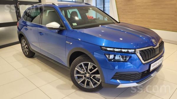 Zils Skoda KAMIQ 2022 Rīga, ar dzinēja tilpumu 1.50 L un nobraukumu 41 tūkst. km par 20490 €, foto 1 vietnē AUTOMOTO.COM.LV