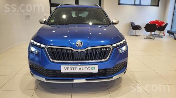 Zils Skoda KAMIQ 2022 Rīga, ar dzinēja tilpumu 1.50 L un nobraukumu 41 tūkst. km par 20490 €, foto 2 vietnē AUTOMOTO.COM.LV