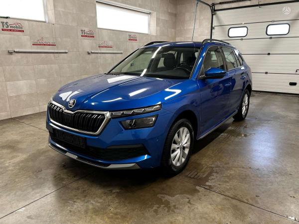 Zils Skoda KAMIQ 2022 Marijampole, ar dzinēja tilpumu 1.00 L un nobraukumu 192 tūkst. km par 14278 €, foto  vietnē AUTOMOTO.COM.LV