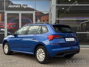 Zils Skoda KAMIQ 2022 Valmiera, ar dzinēja tilpumu 1.00 L un nobraukumu 33 tūkst. km par 17900 €, foto 5 vietnē AUTOMOTO.COM.LV