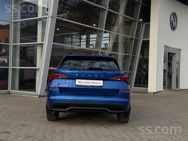 Skoda KAMIQ 2022 Valmiera vietnē Zils Skoda KAMIQ 2022 Valmiera, ar dzinēja tilpumu 1.00 L un nobraukumu 33 tūkst. km par 17900 €, foto 6 vietnē AUTOMOTO.COM.LV