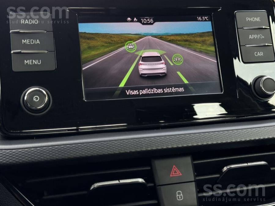 Zils Skoda KAMIQ 2022 Valmiera, ar dzinēja tilpumu 1.00 L un nobraukumu 33 tūkst. km par 17900 €, foto 16 vietnē AUTOMOTO.COM.LV