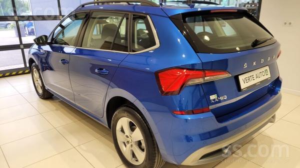 Blue Skoda KAMIQ 2023 in Riga, with an engine capacity of 1.00 L and mileage of 62 thousand km for 17990 €, photo 4 on AUTOMOTO.COM.LV